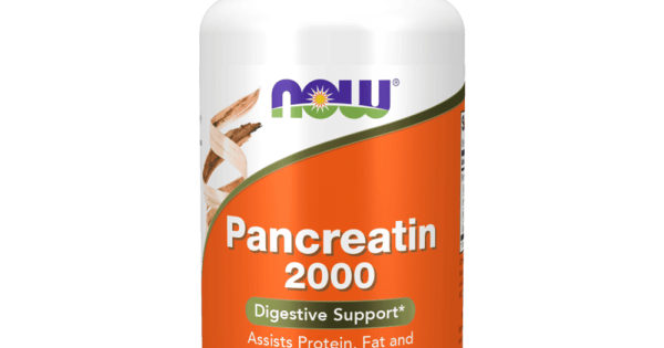 NOW Pancreatin 2000 100 капсули на Супер Цена